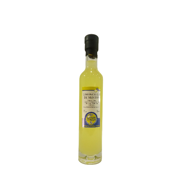 Limoncello au Citron de Menton 10cl 28% – Citron d'Azur