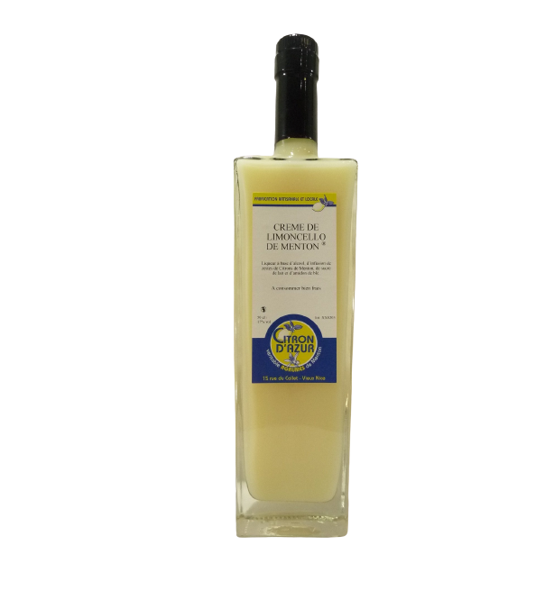 Crème de Limoncello de Menton 50cl 17% | Citron D'Azur – Citron d'Azur